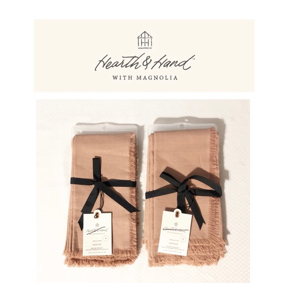 Hearth & Hand | Kitchen | 8 Heath Hand Napkins 2 X 20 | Poshmark